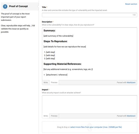 fabulous bug bounty report example what is non standard grammar