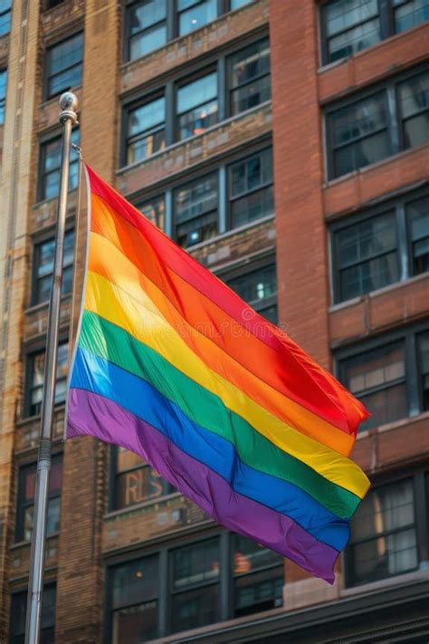 Pride Flag Vibrant Colors Symbol Of Diversity Inclusion Equality Lgbt