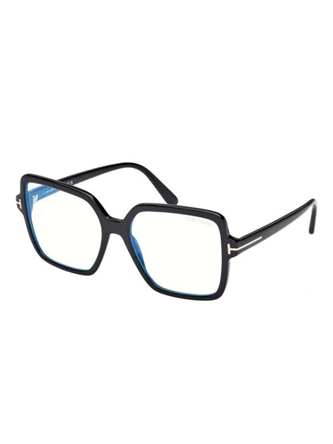 Tom Ford Eyewear Square Frame Optical Glasses Black Farfetch