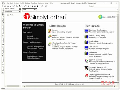 Simply Fortran下载 Approximatrix Simply Fortran V3 36 4252 完美安装版 附安装教程 下载 脚本之家