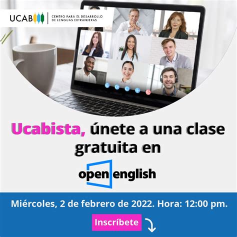 Clase Gratuita Con Open English •