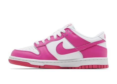 Nike Dunk Low Laser Fuchsia Gs Fb9109 102 Sneaker Baker