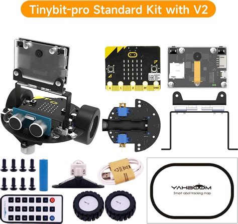 Smart Robot Toy Car Microbit Project Tinybit Pro Upgrade Ai Visual