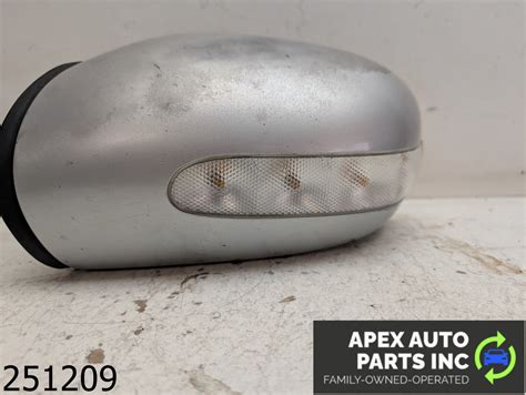Oem 2003 Mercedes C230 18l Driver Side View Mirror 203 Type Power