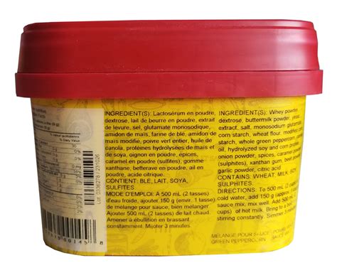 Berthelet Green Peppercorn Sauce Mix 900g2 Lbs Box Imported From C