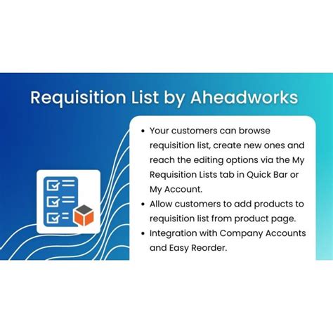 Magento 2 B2b Requisition List Maintain Multiple Purchase Order Templates