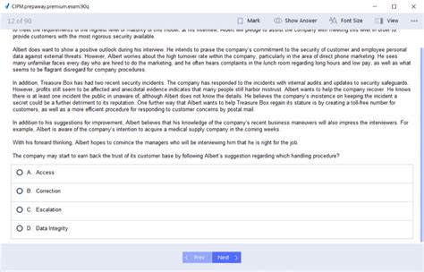 IAPP CIPM Exam Dumps CIPM Practice Test Questions PrepAway
