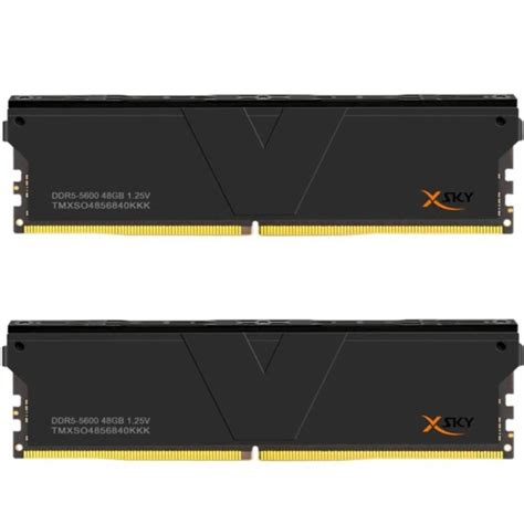 Jual V Color Manta Xsky Black Ddr5 Pc5 44800 5600mhz 16gb 2x8gb Tmxso8g56640kkk Shopee