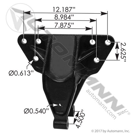 Mhs5868 Hendrickson Frame Hanger Bracket Sadler Power Train Inc