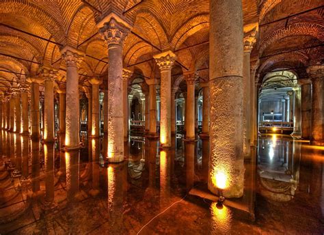 The Basilica Cistern Of Constantinople