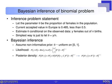 ppt bayesian inference of binomial problem powerpoint presentation