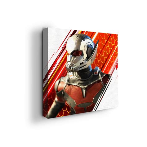 Ant Man Canvas Wall Art By Mavis Print 14x14 Inches Marval Wall Decor