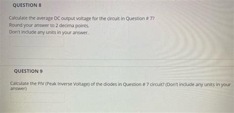 Solved Question 1 Select The Correct Output Waveform Across