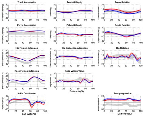 Fig 3 Example Of Data In Clinical Gait Analysis Report For Bilateral Spastic Cerebral Palsy