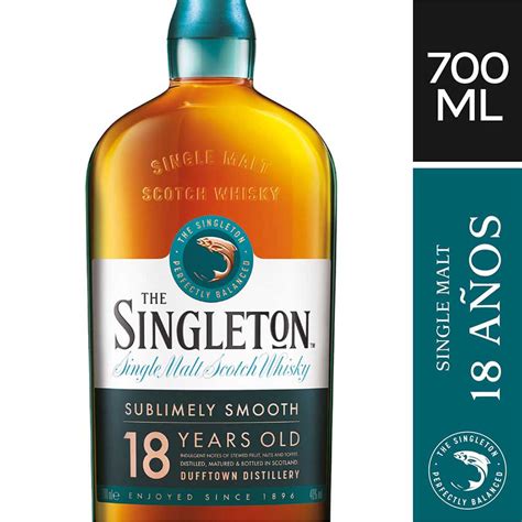 Whisky Singleton Single Malt Scotch 18 Años 700 Ml - Disco