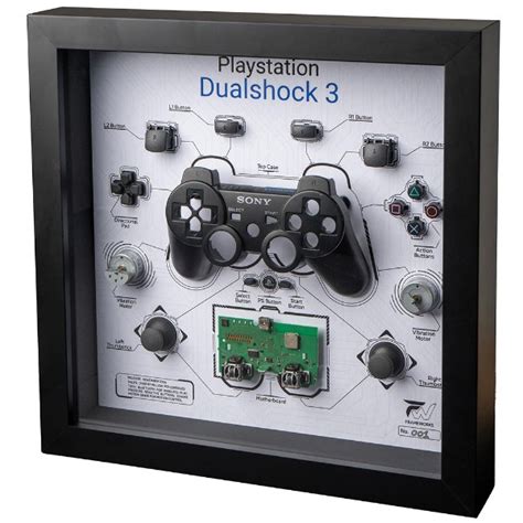 Frameworks Playstation Dualshock 3 Controller Black