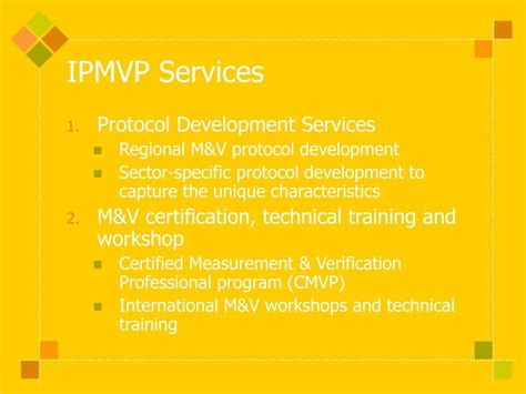 Ppt International Performance Measurement And Verification Protocol Powerpoint Presentation