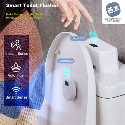 Non Contact Toilet Smart Sensor Flusher Infrared Induction Sensing Automatic Toilet Flush Sensor