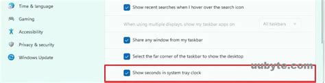 4 Easy Tricks To Show Seconds In Windows 11 Taskbar Clock