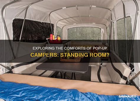 Exploring The Comforts Of Pop-Up Campers: Standing Room? | ShunAuto