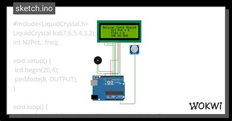 Lcd16x2 006 Wokwi Esp32 Stm32 Arduino Simulator