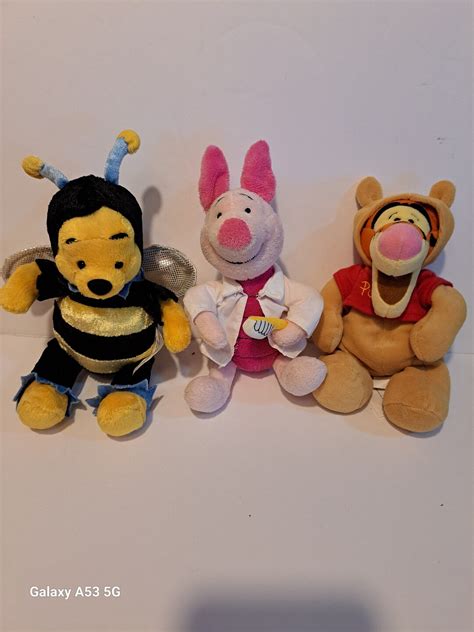 Winnie The Pooh Plush Set Etsy