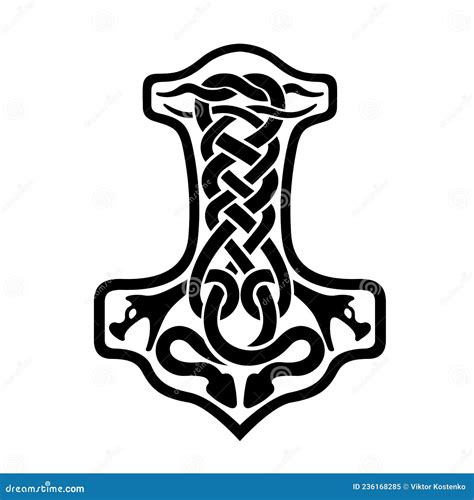 Viking Hammer Drawing