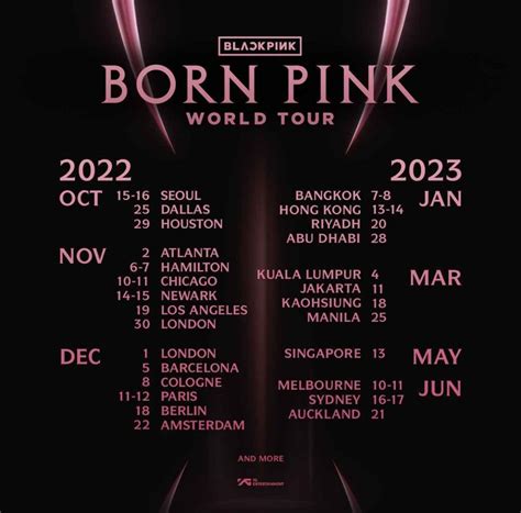Blackpink มาแน่ เหล่า Blink เก็บตังให้พร้อม 7 8 มค 2023 เจอกันจ้า