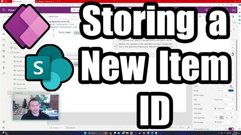 How To Store A New Sharepoint Item Id In A Variable In Powerapps 2024 Tutorial Youtube