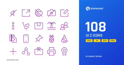 Download UI 2 Icon Pack Available In SVG PNG Icon Fonts