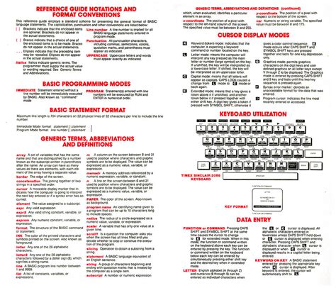 directory vintage sinclair 82 timex sinclair 2068 manuals quick