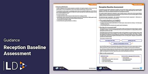 Reception Baseline Assessment Guidance