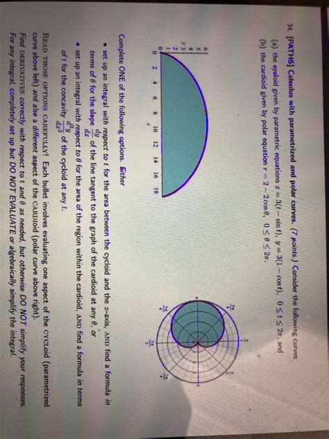 Solved 34 [path] Calculus With Parametrized And Polar