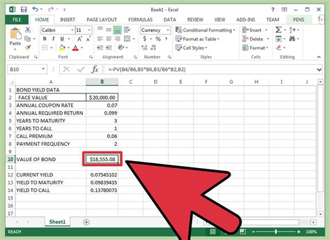 Ways To Calculate Bond Value And Current Yield WikiHow