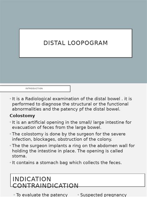 Distal Loopogram Pdf