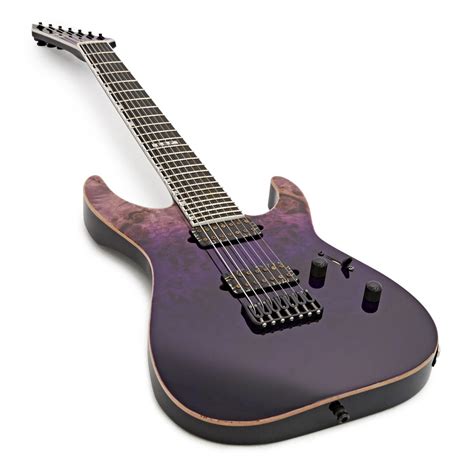 Esp E Ii M Ii 7 String Purple Natural Fade At Gear4music