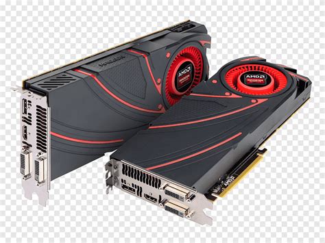 그래픽 카드 및 비디오 어댑터 Amd Radeon Rx 200 시리즈 Amd Radeon R9 290x Gddr5 Sdram 기타 기타 케이블 Png Pngegg