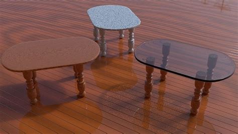 Mini Tables Set 3d Model Cgtrader