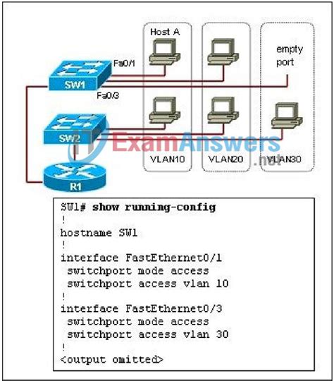 Refer To The Exhibit What Would Happen If The Network Administrator Moved The Network Cable Of