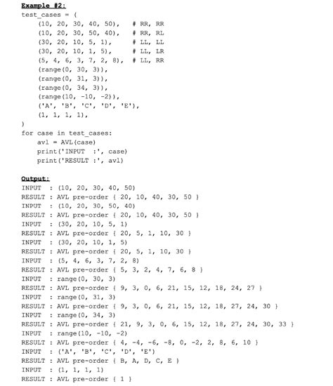solved python avl insertion remove no built in python