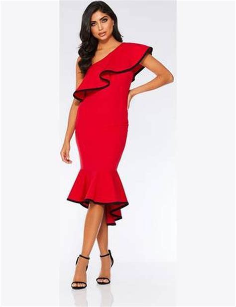 Брендове вечірнє плаття з воланами Quiz пишноти — ціна 200 грн у каталозі Вечірні сукні Купити