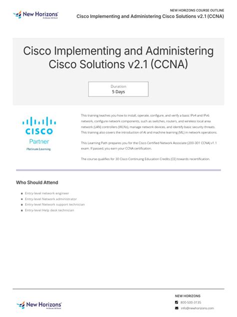 cisco implementing and administering cisco solutions v2 1 ccna pdf