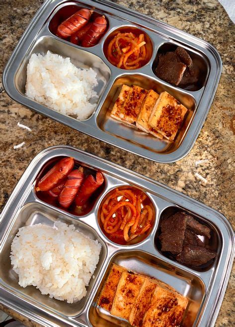 School Lunch Aesthetic Korean
