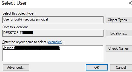 Windows Unable To Make Azure Agent Service Run As My Self Stack Overflow