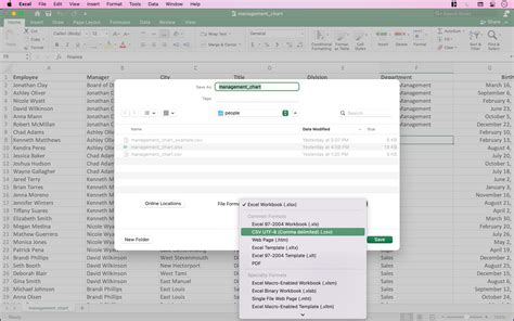 Create An Organogram From Excel
