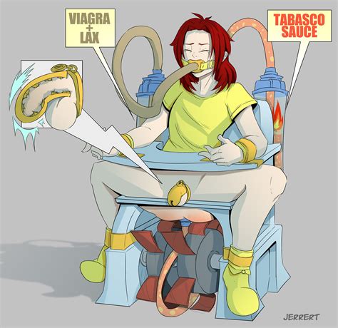 Rule 34 1boy Ankle Cuffs Bondage Bound Ankles Bound To Chair Bound