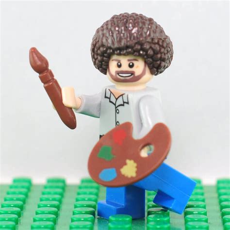 Bob Ross Lego Man This Years Best T Ideas