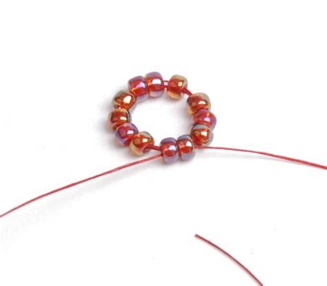 Seed Bead Netting Tutorial Basics And Beyond Interweave