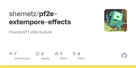 Pf E Extempore Effects Changelog Md At Master Shemetz Pf E Extempore Effects GitHub