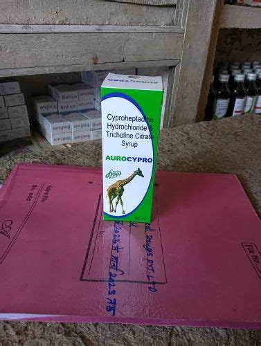 Syrup Cyproheptadine Aurocypro Syryp 200 Ml At Rs 30bottle In Nowgaon